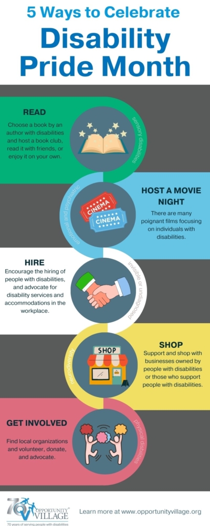 Celebrate Disability Pride Month this July